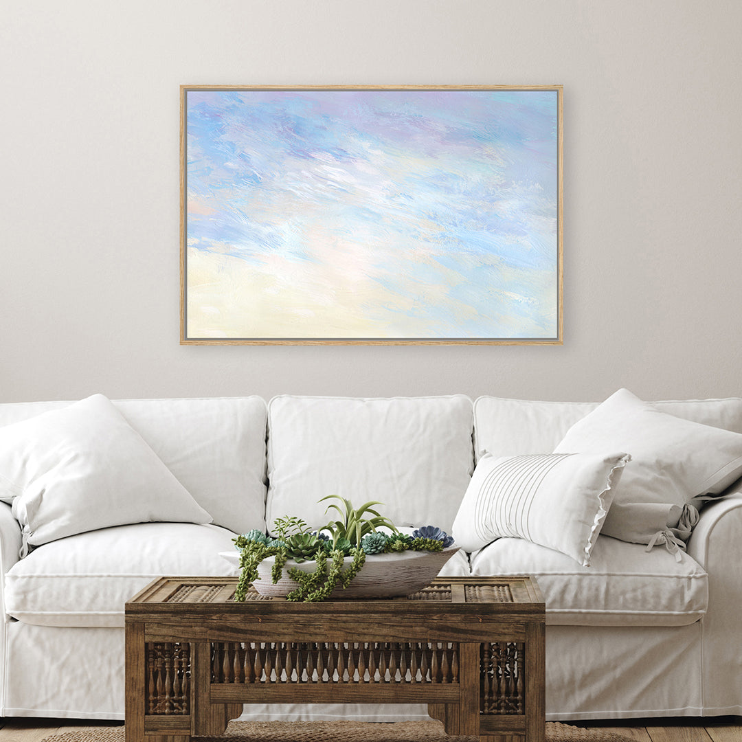 Light Blue & Pastel Blue | Canvas and Framed Art Prints